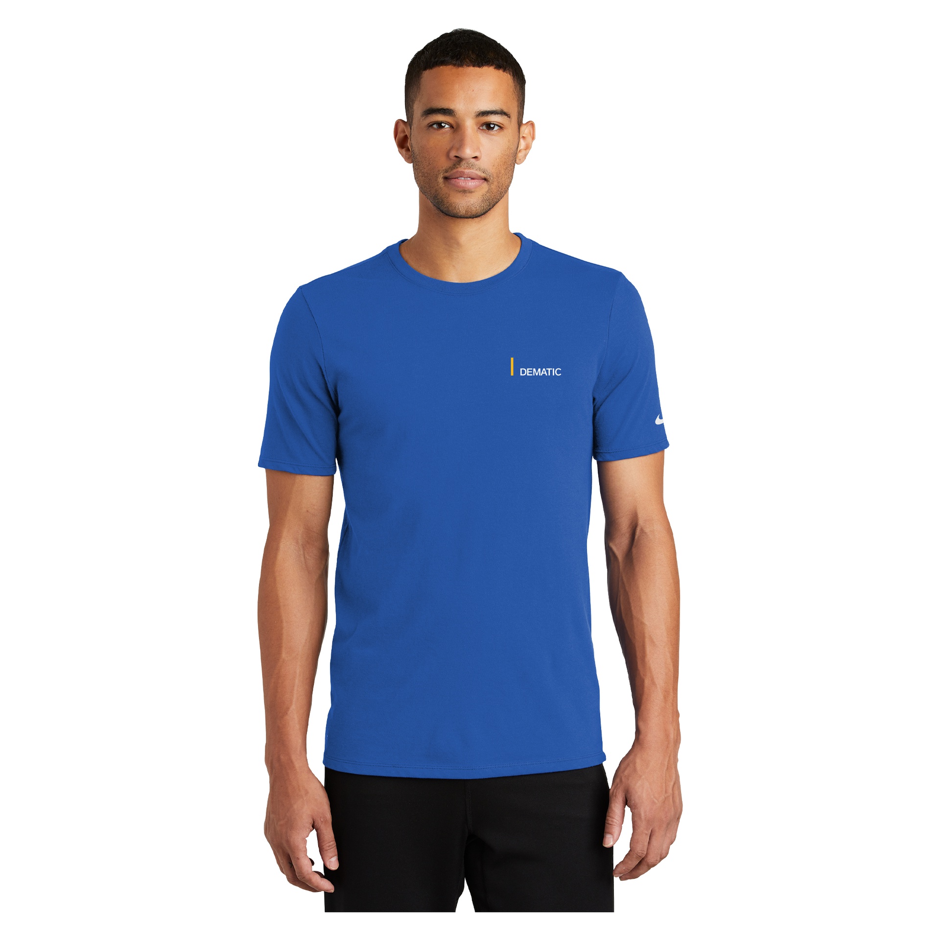 Nike Dri-FIT Cotton/Poly Tee | Dematic Swag Shop