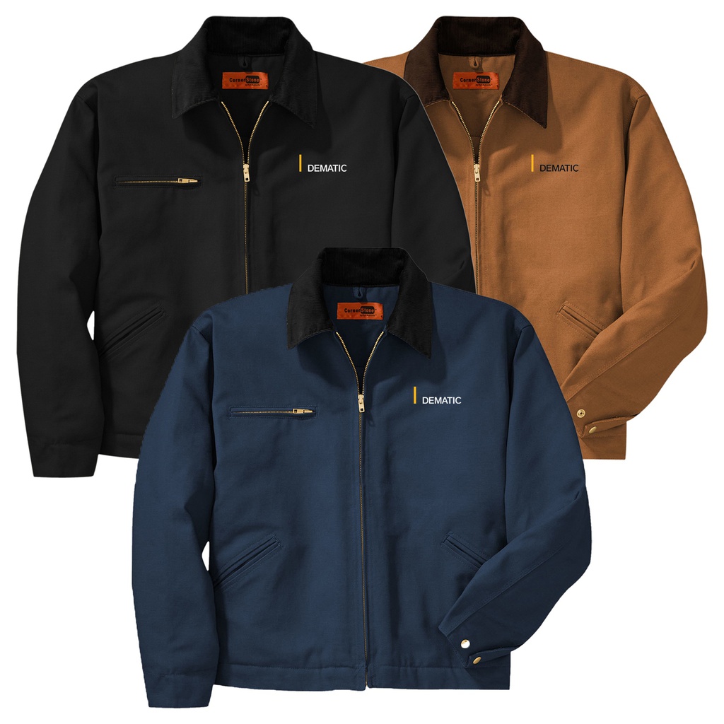TALL Duck Cloth Work Jacket | Dematic Swag Shop